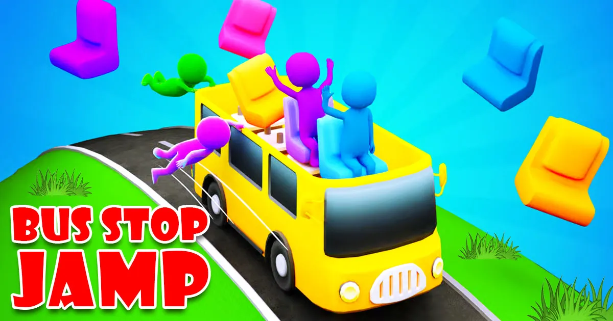 Bus Stop Jam 3D – Match Passengers to the Right Bus