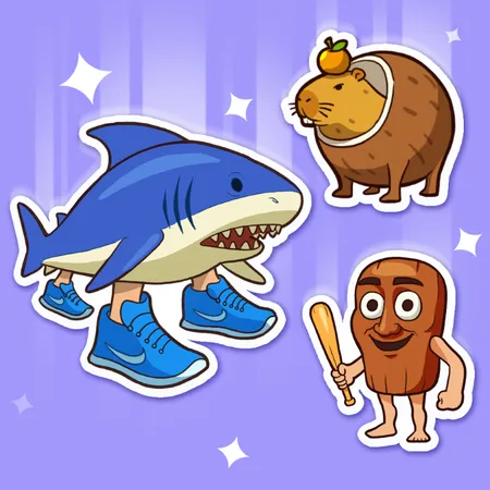 Italian Animal Merge - Play free on HuhGames