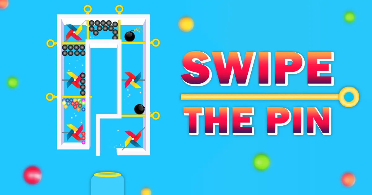 Swipe The Pin - Play free on HuhGames