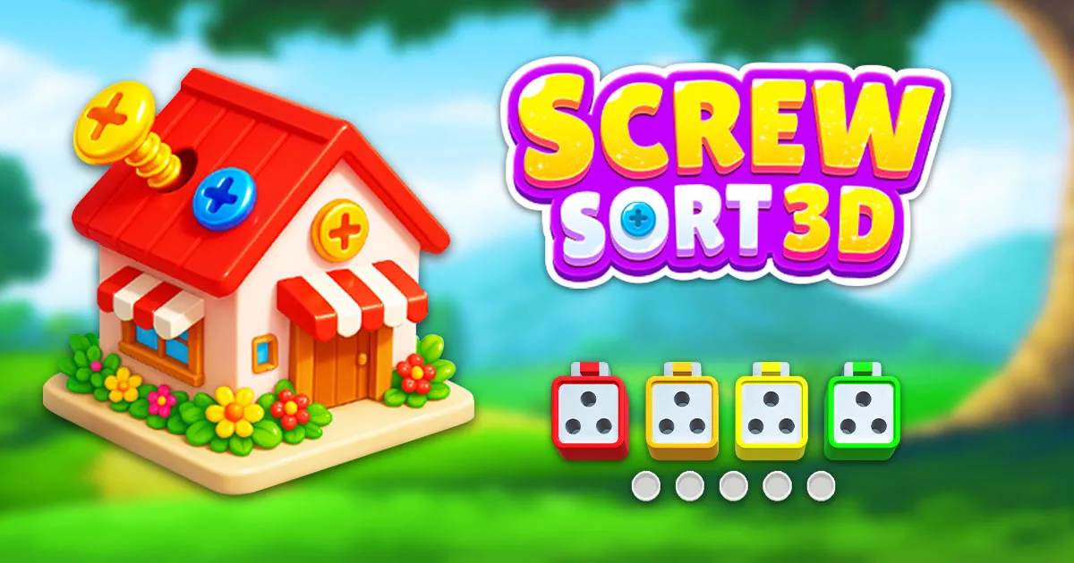 Screw Sort 3D - Play free on HuhGames