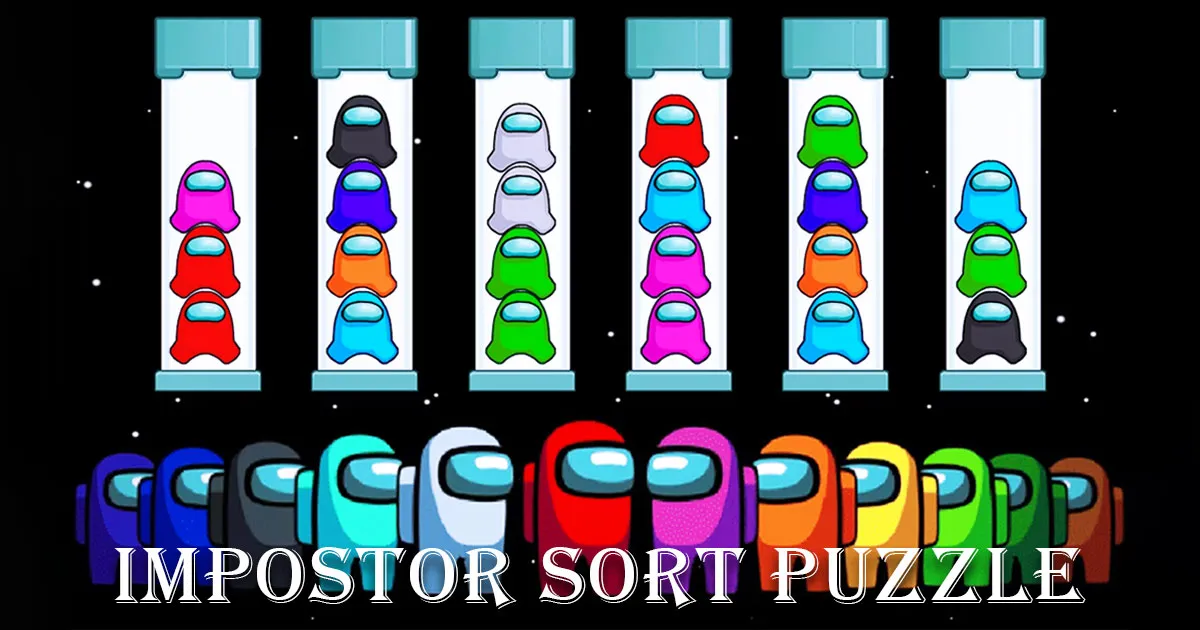 Impostor Sort Puzzle - Play free on HuhGames