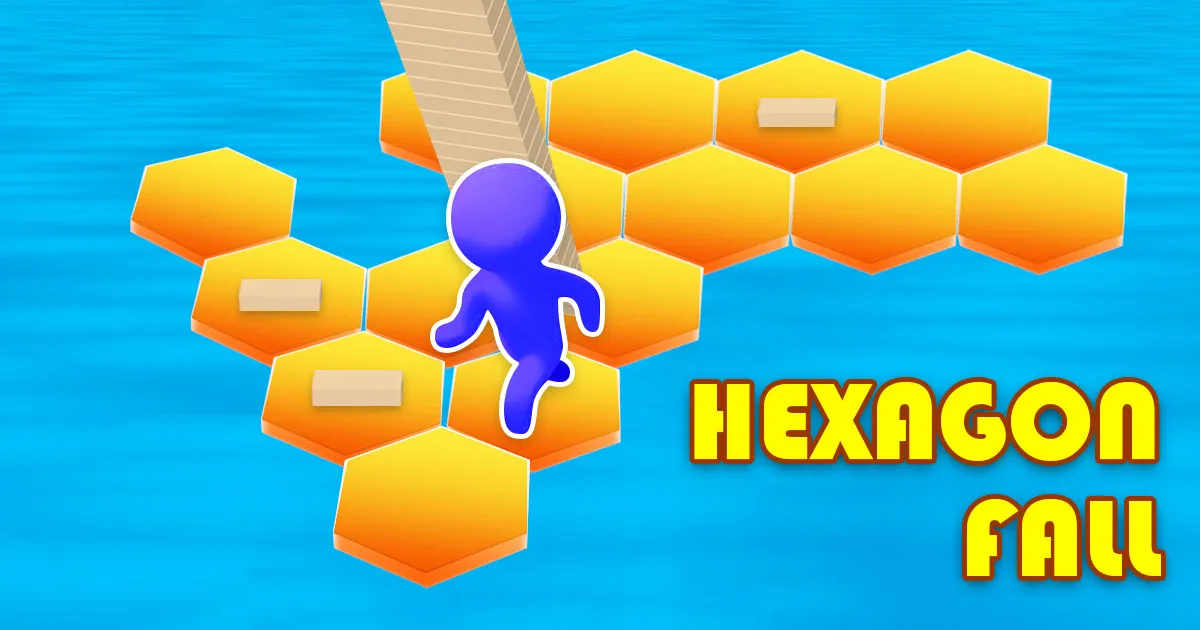Hexagon Fall - Play free on HuhGames